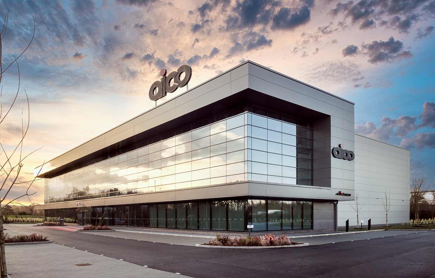 AICO Headquarters , Oswestry, Shropshire by DGA Architects, Shrewsbury, UK. 12/01/2020 ...